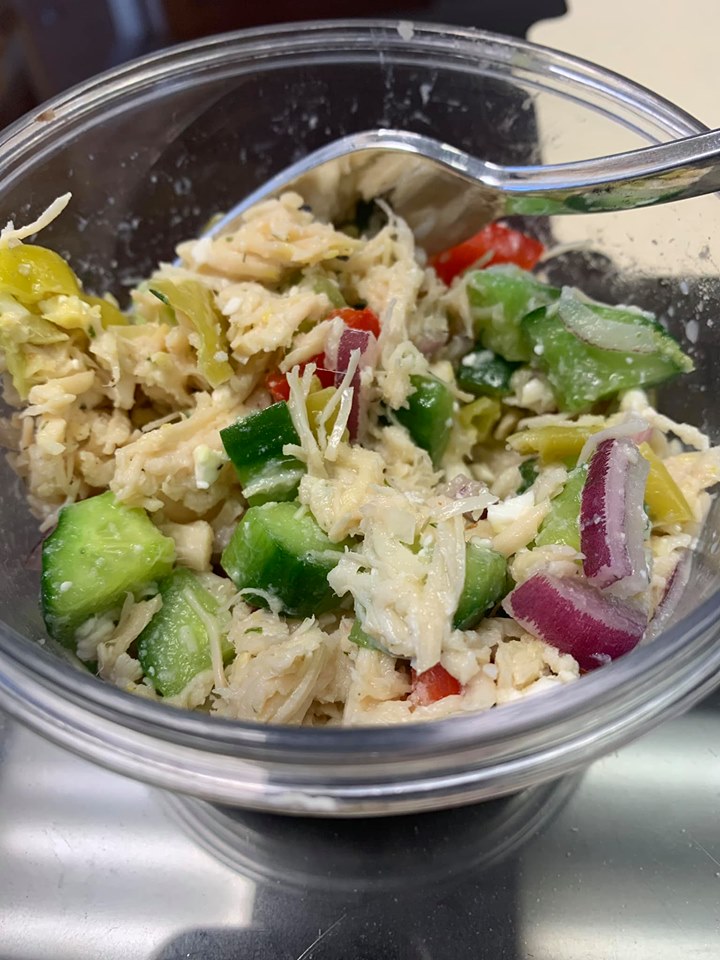 Greek chicken salad - 1point - Cool Diet Recipes