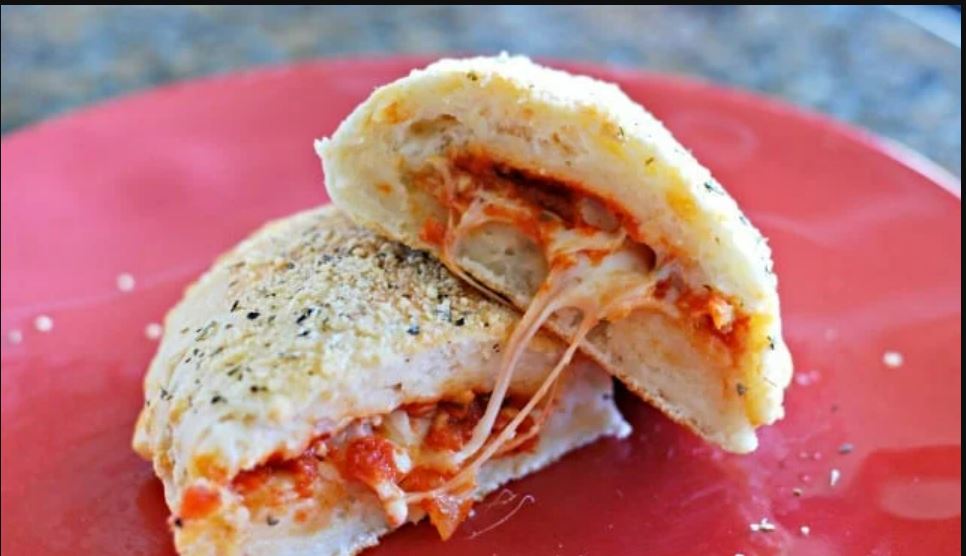 2 Ingredient Dough Calzone - Cool Diet Recipes