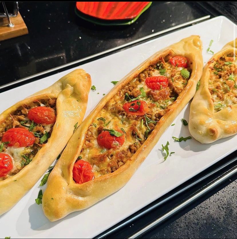 Weight Watchers Turkish-style flatbread pizza - 3 point - Cool Diet Recipes