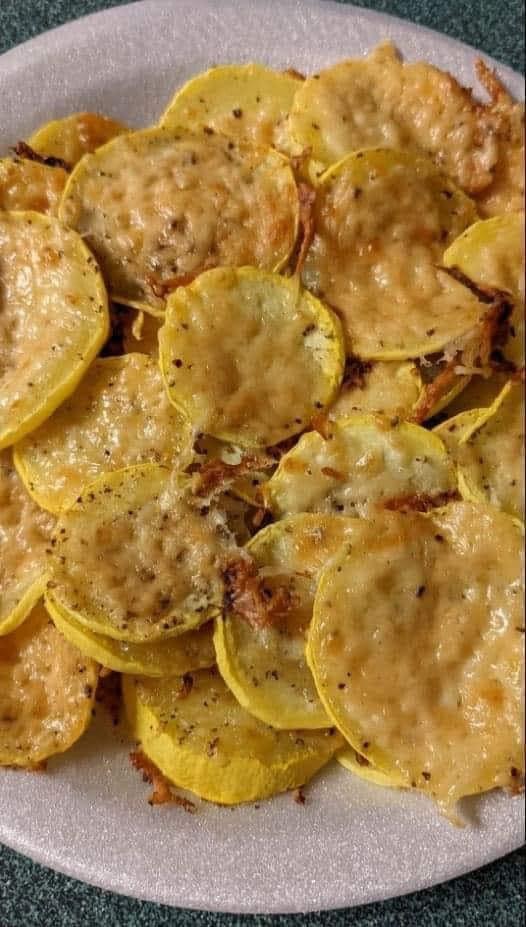 BAKED PARMESAN YELLOW SQUASH - Cool Diet Recipes