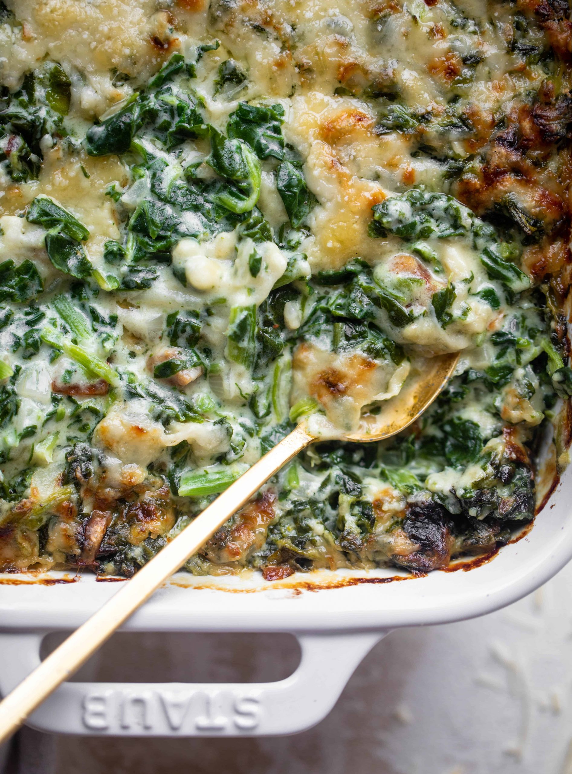 Spinach Gratin Recipe - Cool Diet Recipes
